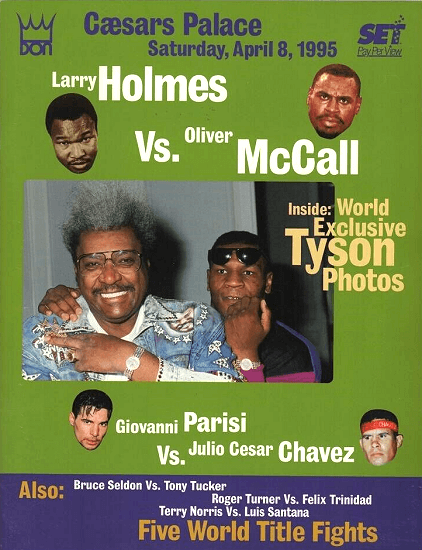 Julio Cesar Chavez vs Giovanni Parisi - 8th April 1995 | Boxing History