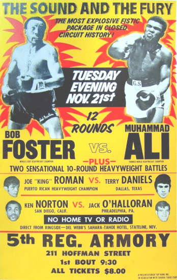 Muhammad Ali vs Bob Foster - 21st November 1972 | Boxing History